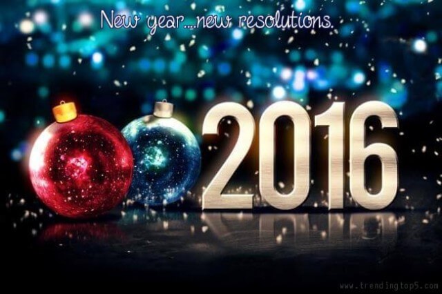 Top 5 New year resolutions 2016 | Trendingtop5